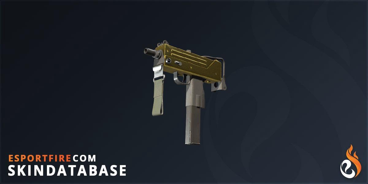 MAC-10 | Gold Brick - EsportFire.com