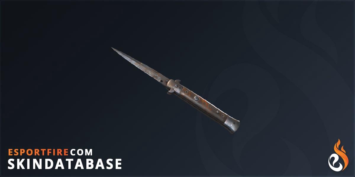 Stiletto Knife | Rust Coat (Battle-Scarred) - EsportFire.com
