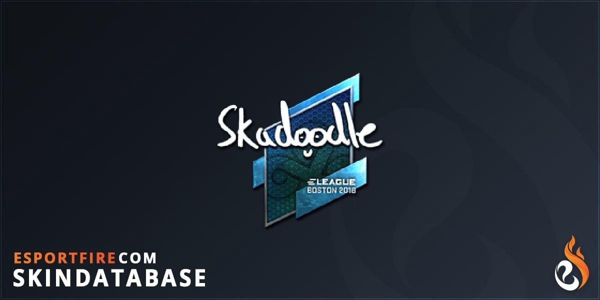 Sticker | Skadoodle (Foil) | Boston 2018 - EsportFire.com