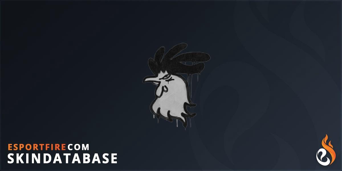 Graffiti | Cocky (Shark White) - EsportFire.com