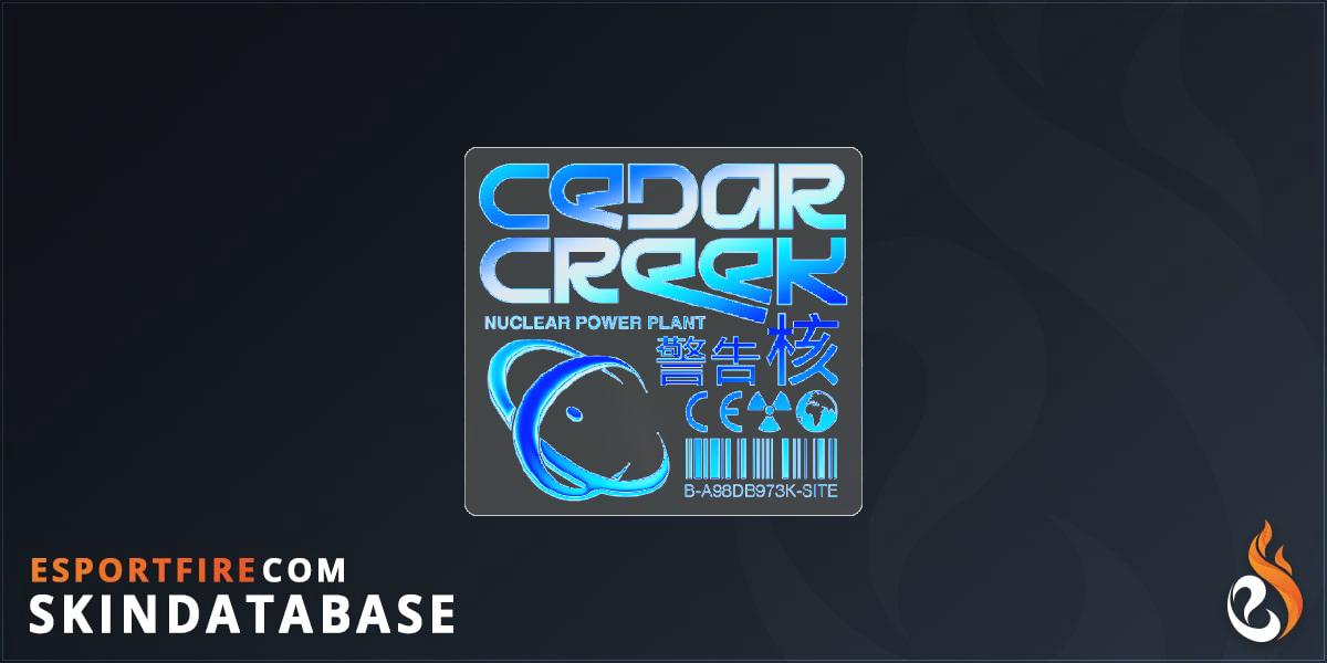Sticker | Cedar Creek (Holo) - EsportFire.com