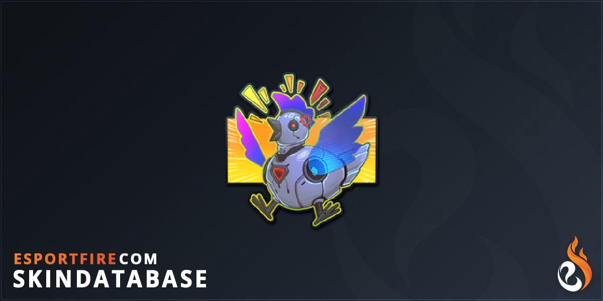 Sticker | Cyber Chicken (Holo) - EsportFire.com