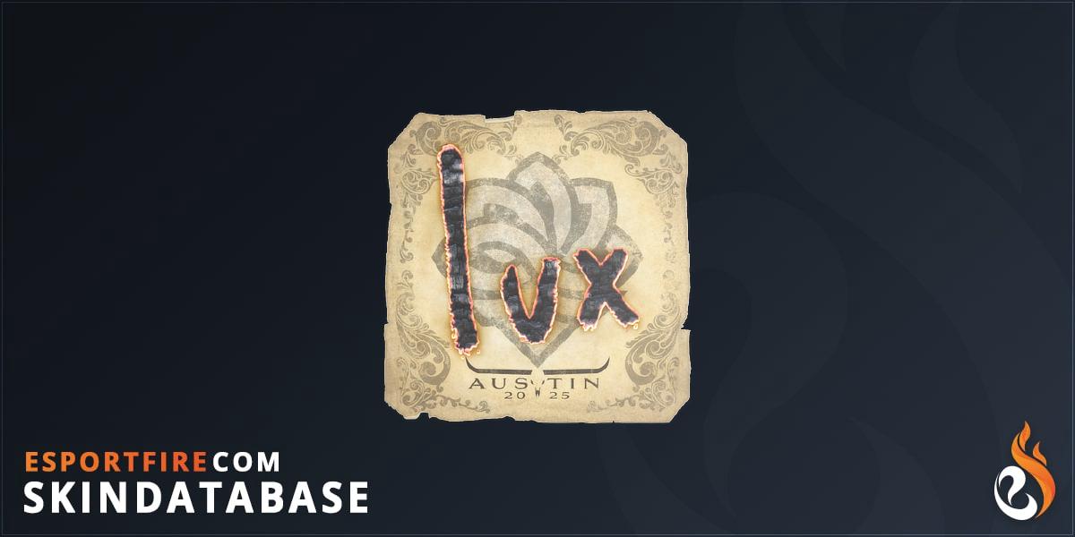 Sticker | lux | Austin 2025 - EsportFire.com
