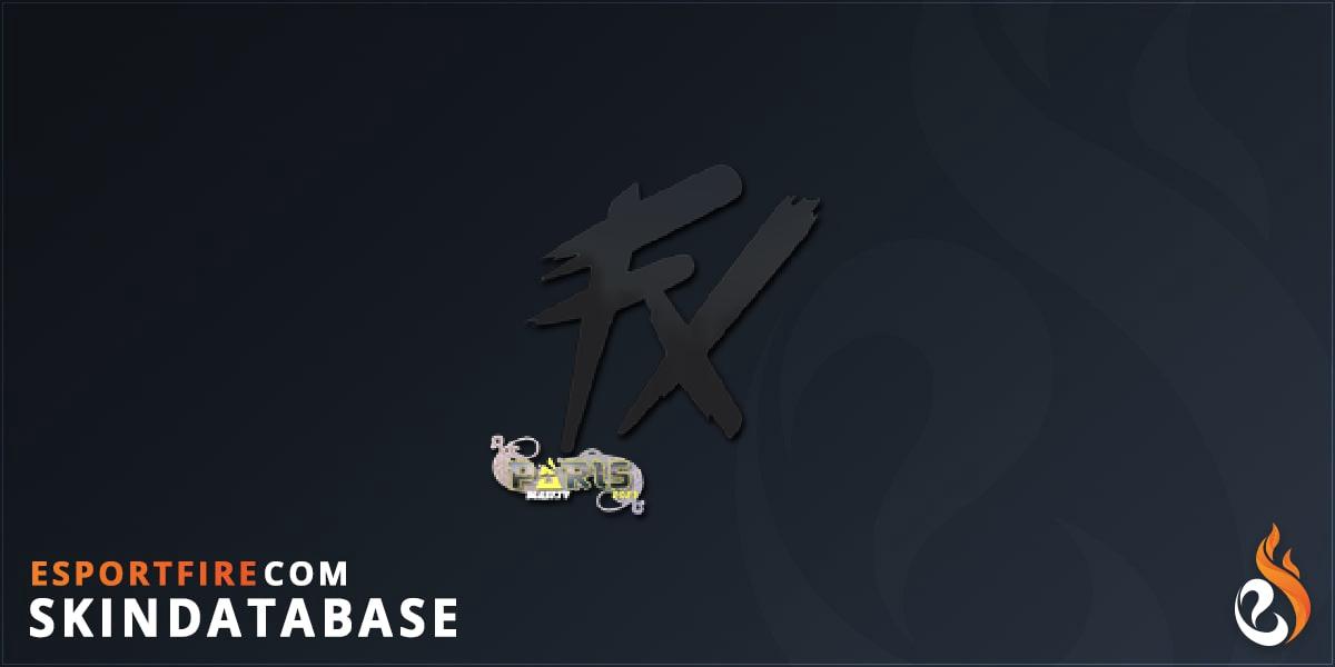 Sticker | Fluxo | Paris 2023 - EsportFire.com