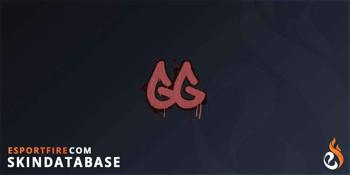 Graffiti | GGEZ (Blood Red) - EsportFire.com