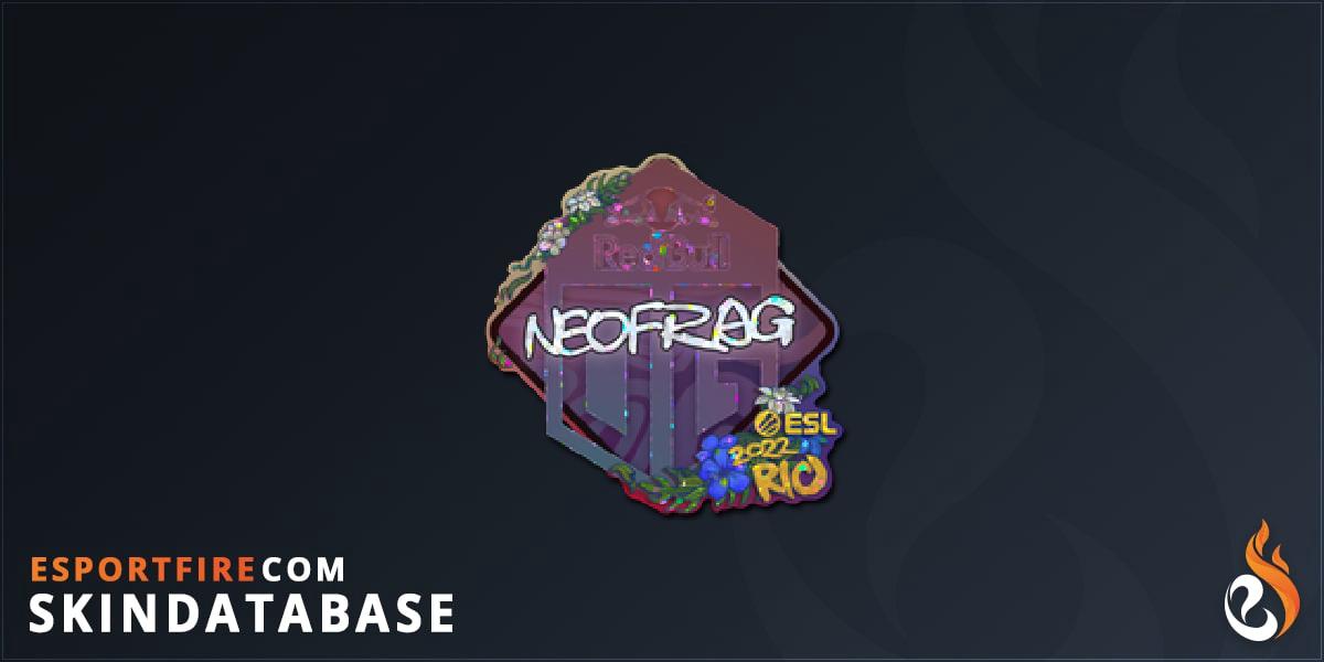 Sticker | NEOFRAG (Glitter) | Rio 2022 - EsportFire.com