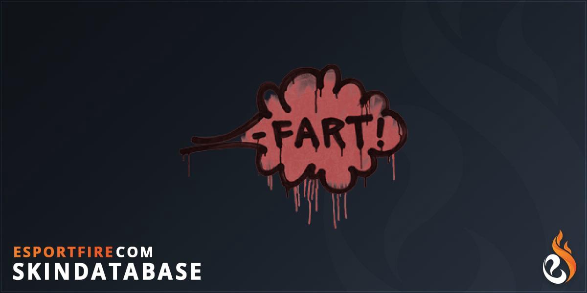 Graffiti | Fart (Blood Red) - EsportFire.com