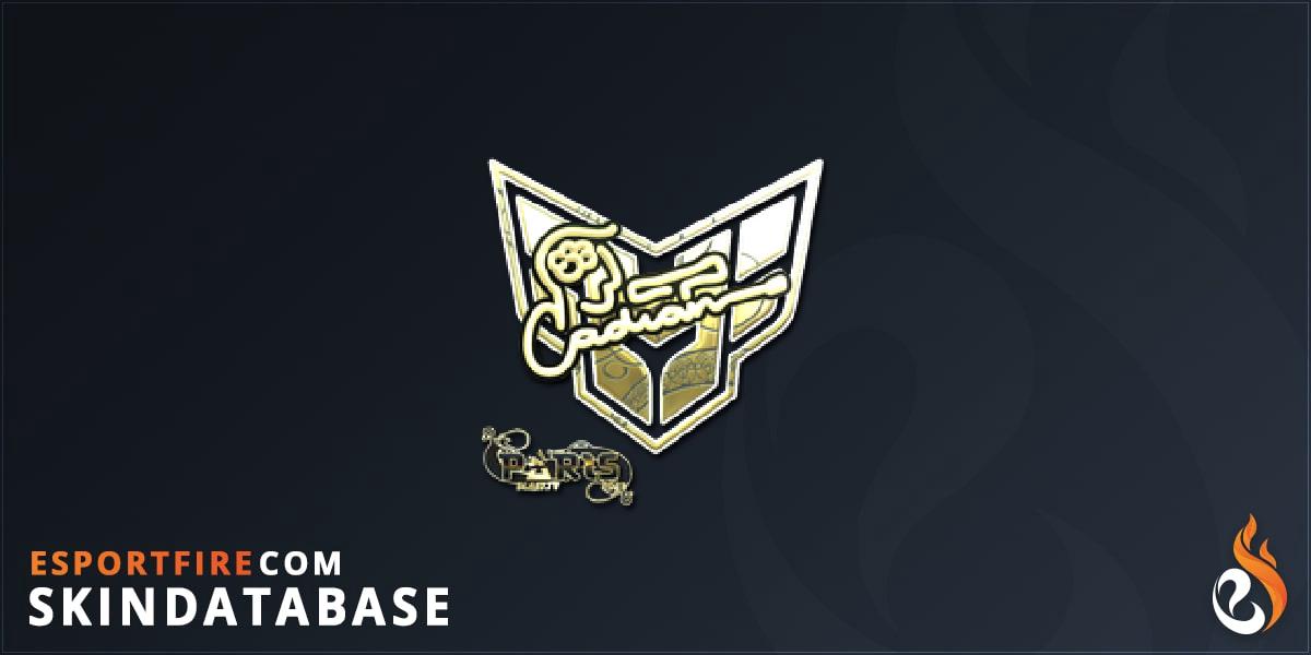 Sticker | cadiaN (Gold) | Paris 2023 - EsportFire.com