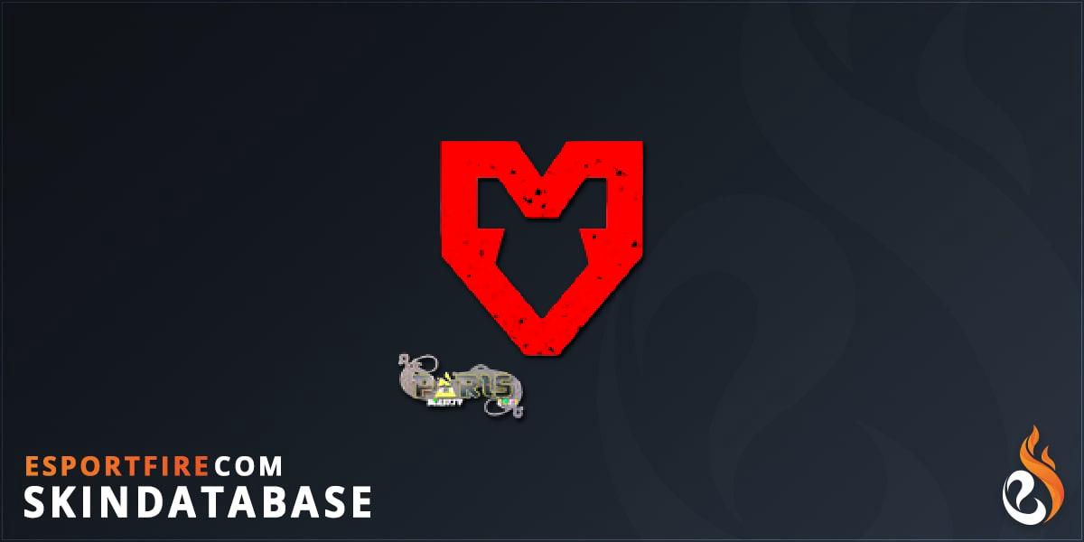 Sticker | MOUZ (Glitter) | Paris 2023 - EsportFire.com