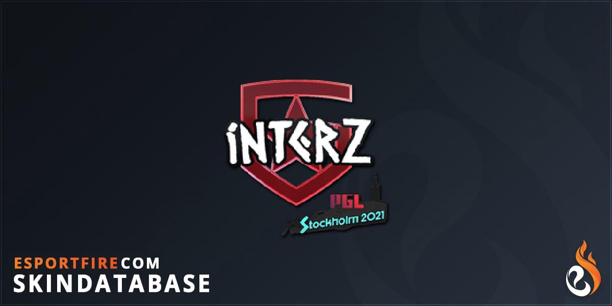 Sticker | interz | Stockholm 2021 - EsportFire.com