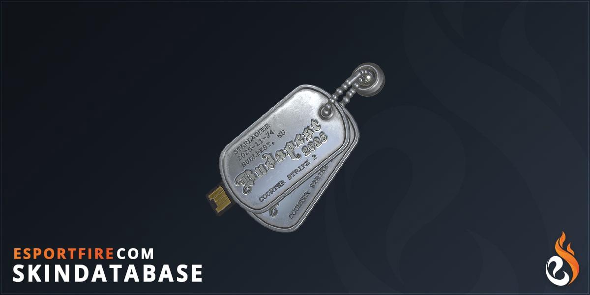 Souvenir Charm | Budapest 2025 Highlight | ropz vs Spirit on Dust II ...