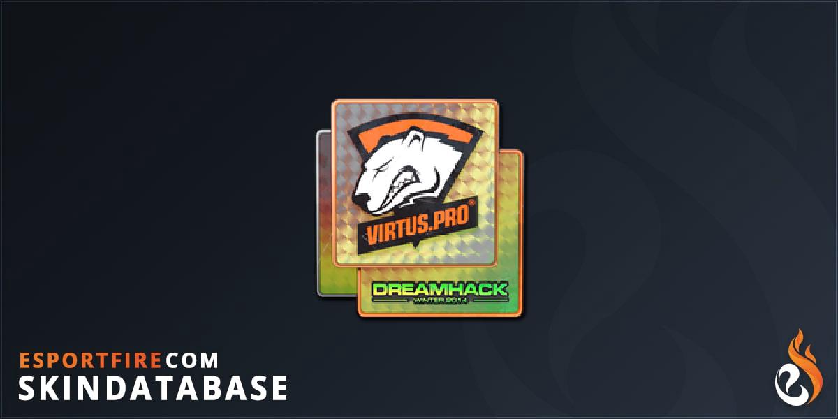 Sticker | Virtus.Pro (Holo) | DreamHack 2014 - EsportFire.com