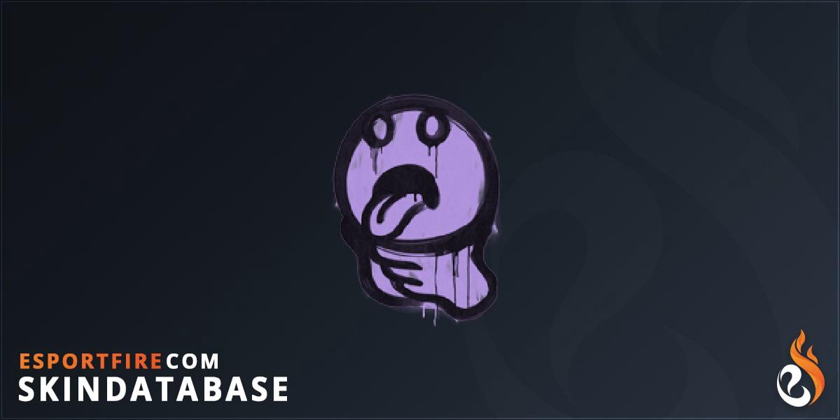 Graffiti | Choke (Violent Violet) - EsportFire.com