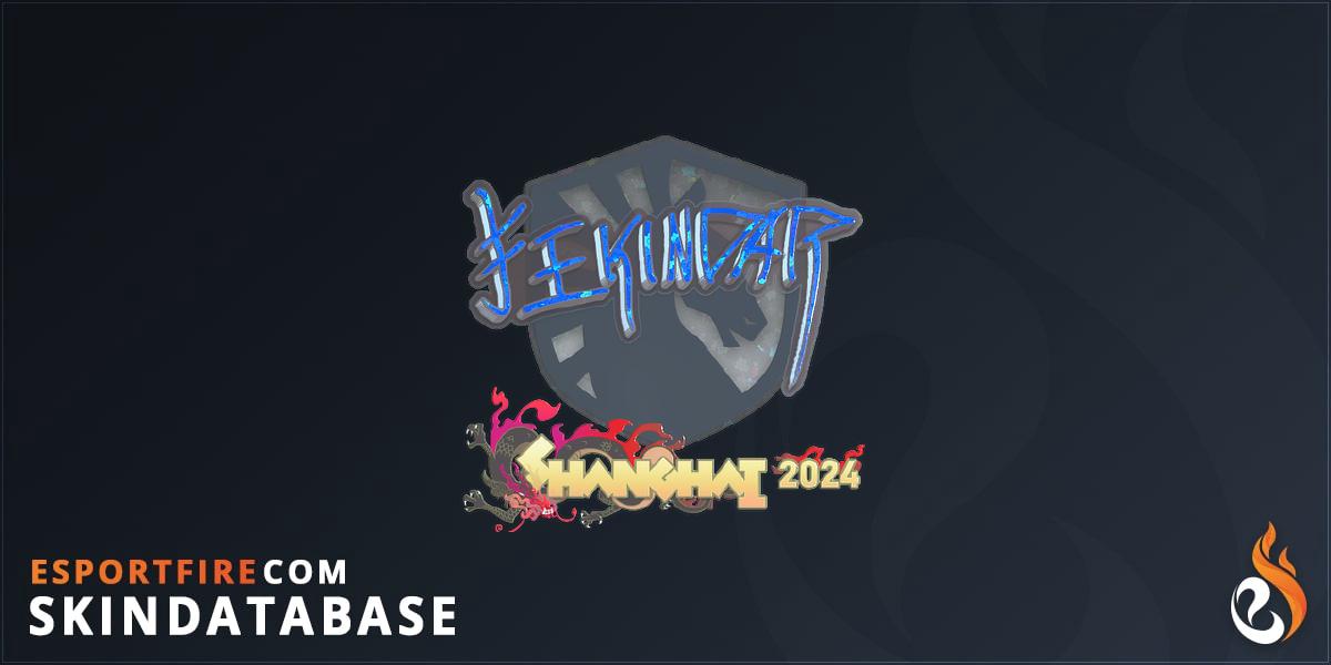 Sticker | YEKINDAR (Glitter) | Shanghai 2024 - EsportFire.com