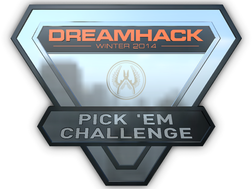Silver DreamHack 2014 Pick'Em Trophy - EsportFire.com
