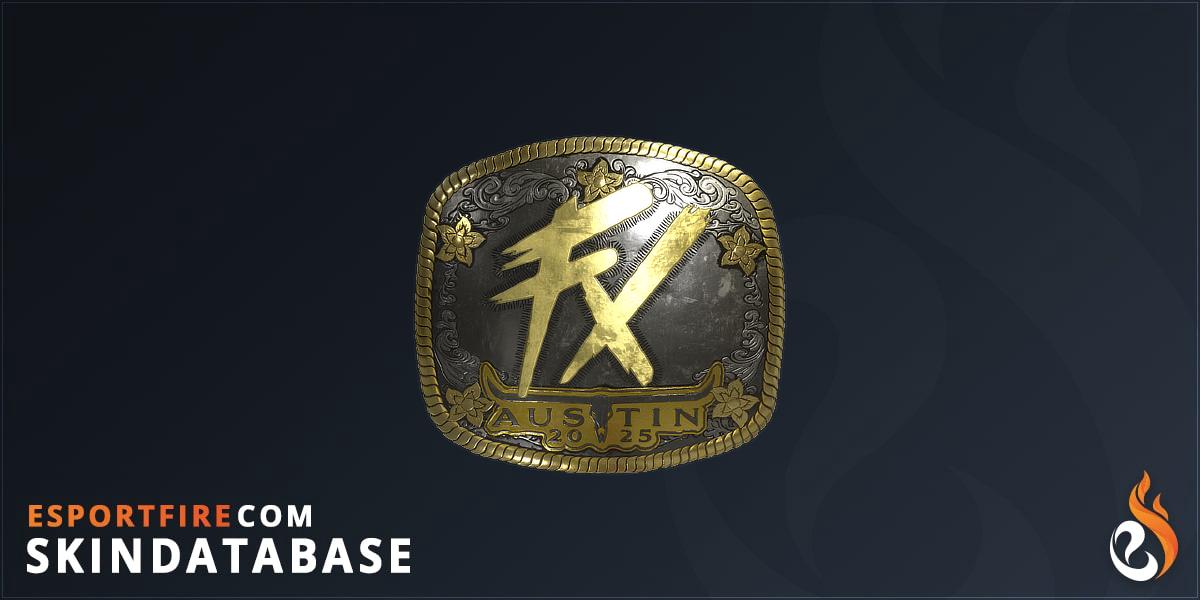 Sticker | Fluxo (Gold) | Austin 2025 - EsportFire.com
