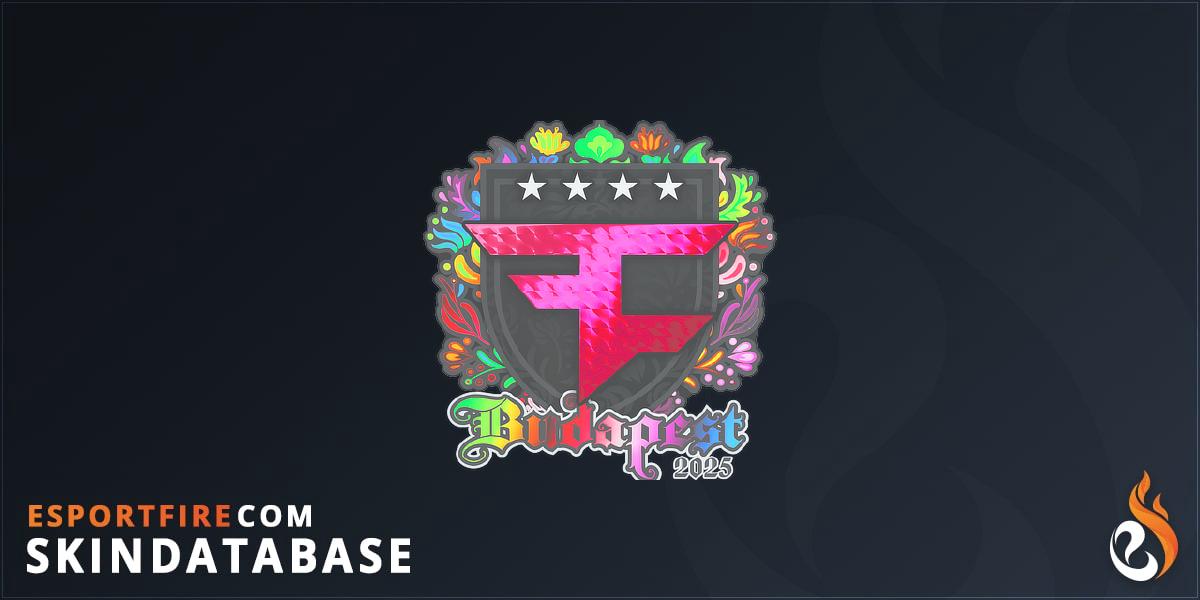 Sticker | FaZe Clan (Holo) | Budapest 2025 - EsportFire.com