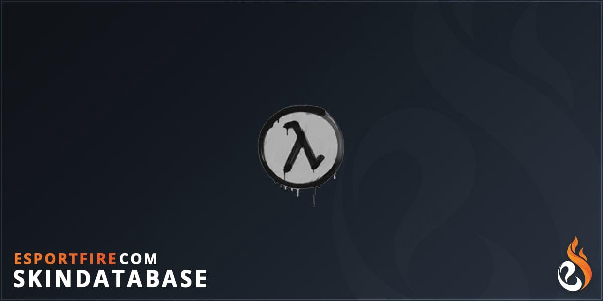 Graffiti | Lambda (Shark White) - EsportFire.com