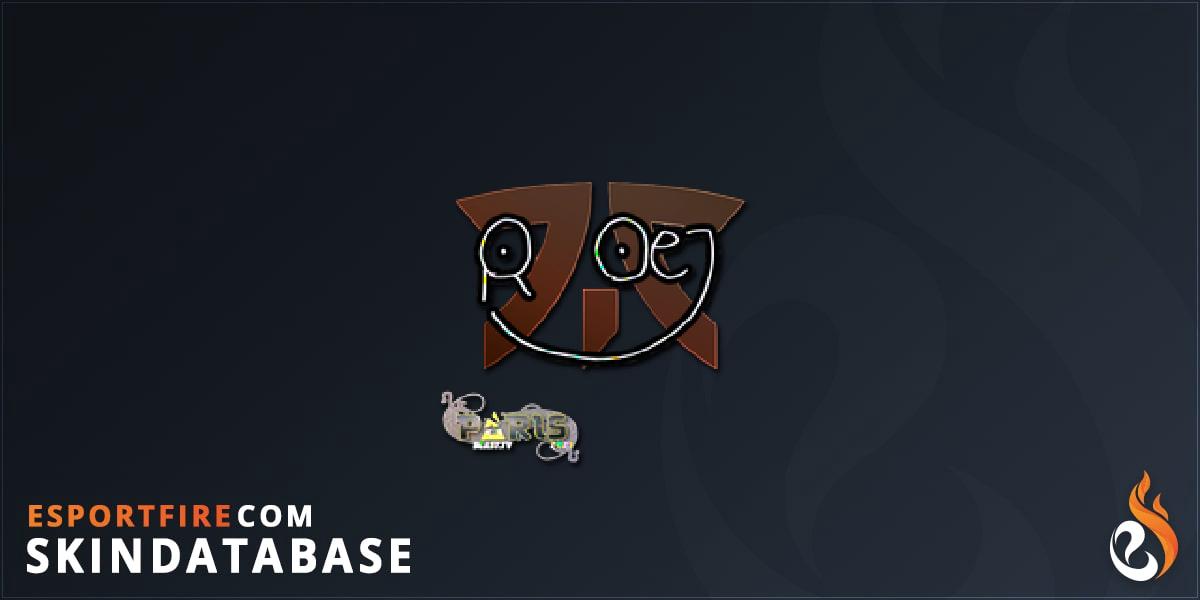 Sticker | roeJ (Glitter) | Paris 2023 - EsportFire.com