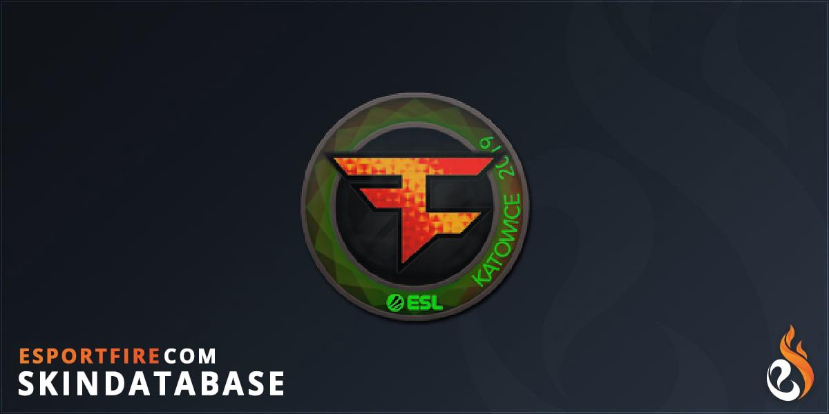 Sticker | FaZe Clan (Holo) | Katowice 2019 - EsportFire.com