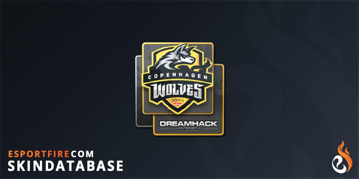 Sticker | Copenhagen Wolves | DreamHack 2014 - EsportFire.com