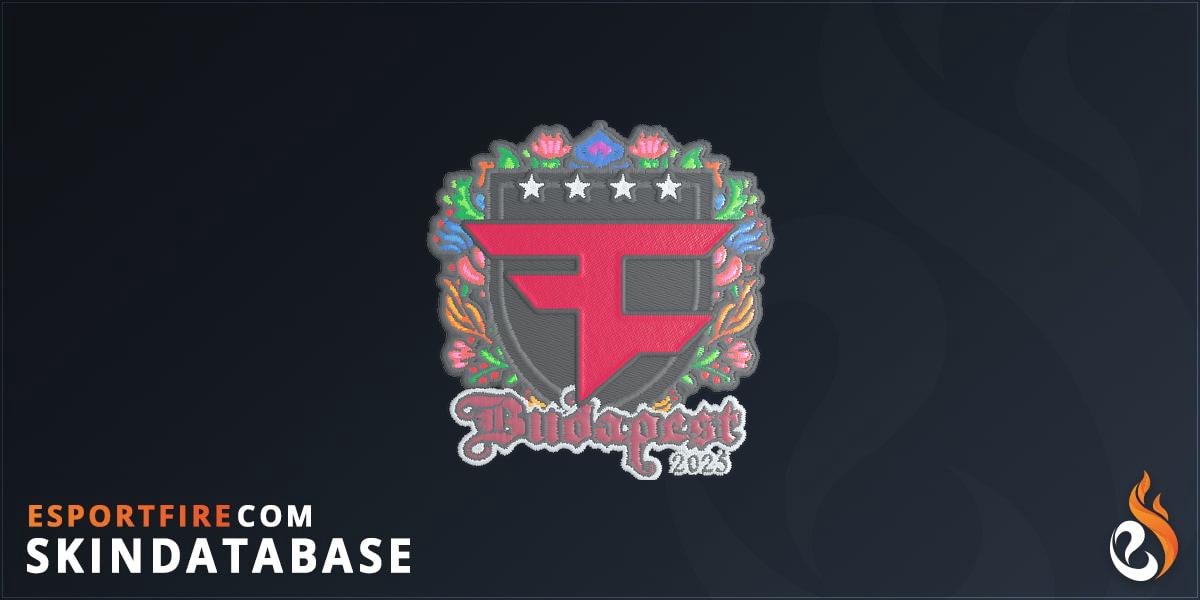 Sticker | FaZe Clan (Embroidered) | Budapest 2025 - EsportFire.com