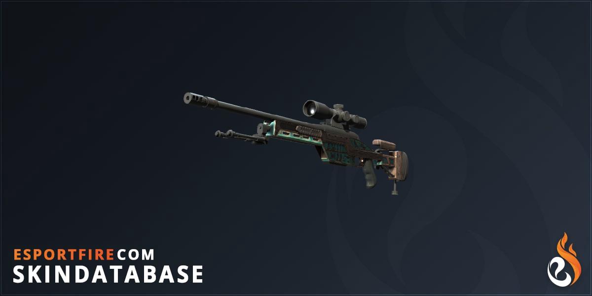 SSG 08 | Azure Glyph - EsportFire.com