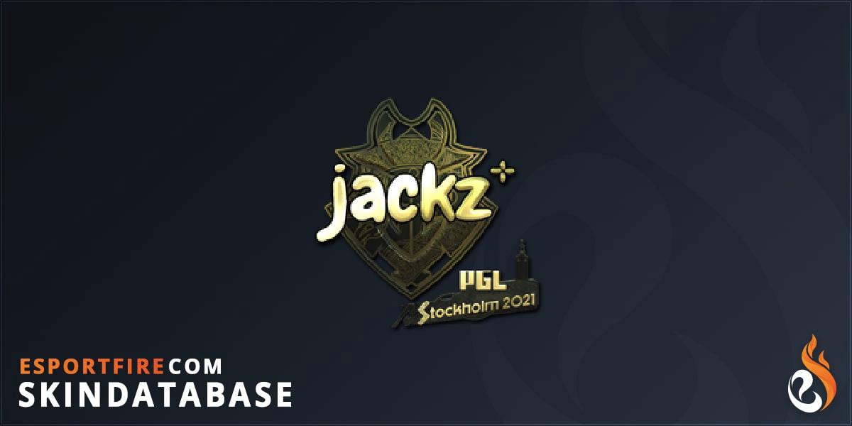 Sticker | JACKZ (Gold) | Stockholm 2021 - EsportFire.com
