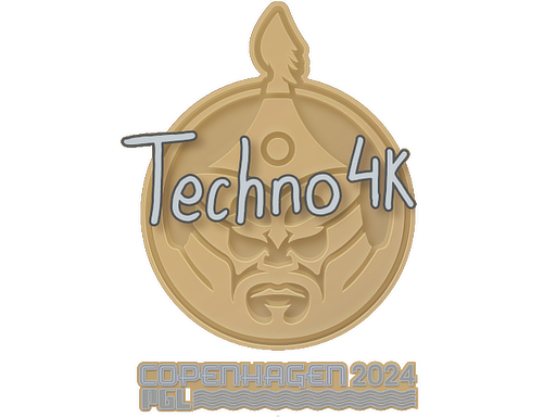 Sticker | Techno4K | Copenhagen 2024 - EsportFire.com
