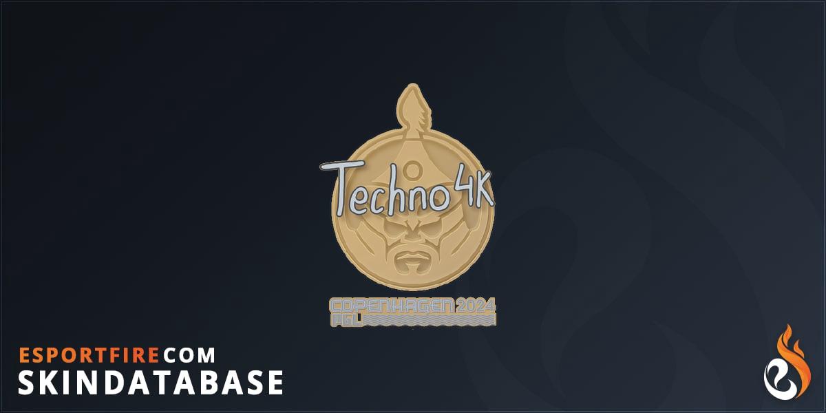 Sticker | Techno4K | Copenhagen 2024 - EsportFire.com
