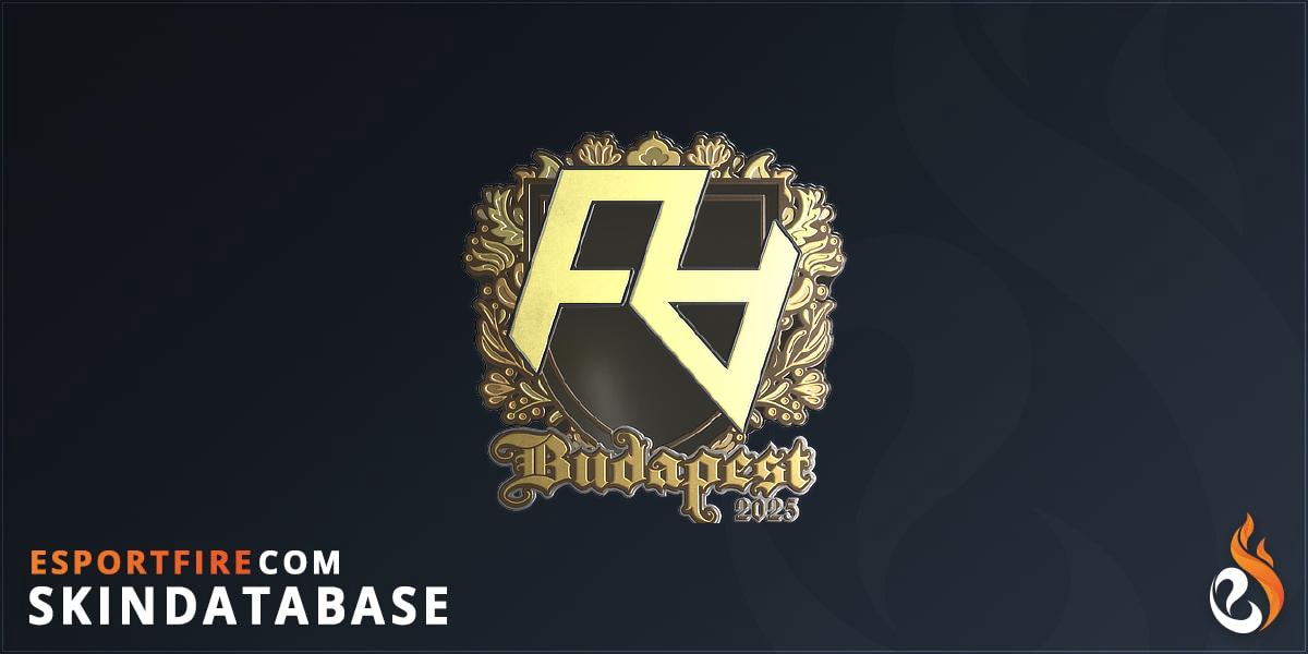 Sticker | Rare Atom (Gold) | Budapest 2025 - EsportFire.com