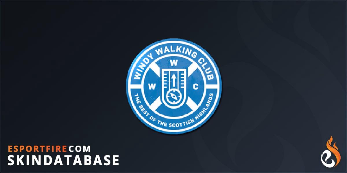 Sticker | Windy Walking Club - EsportFire.com