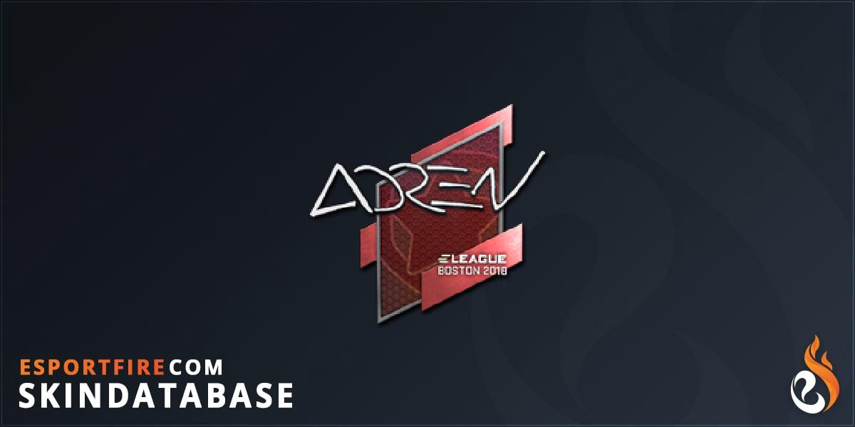 Sticker | AdreN | Boston 2018 - EsportFire.com
