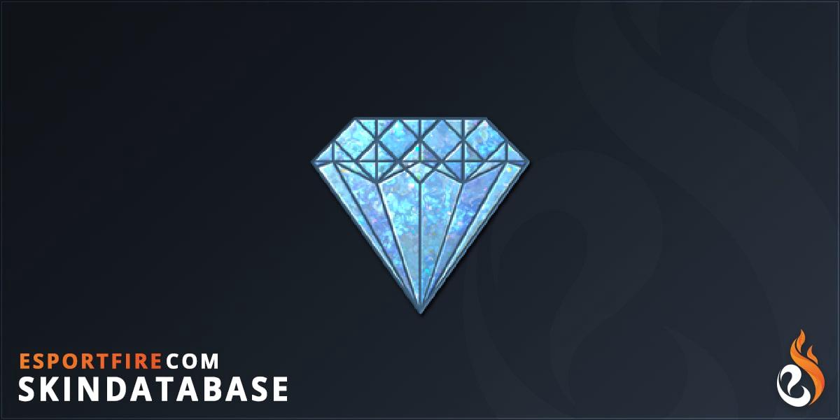 Sticker | Blue Gem (Glitter) - EsportFire.com