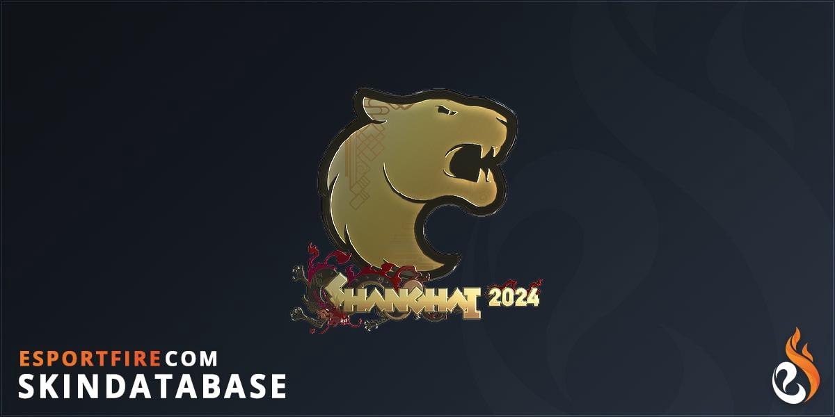 Sticker | FURIA (Gold) | Shanghai 2024 - EsportFire.com