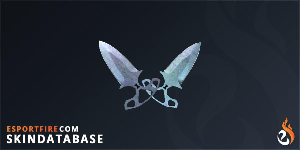 Shadow Daggers | Blue Steel - EsportFire.com