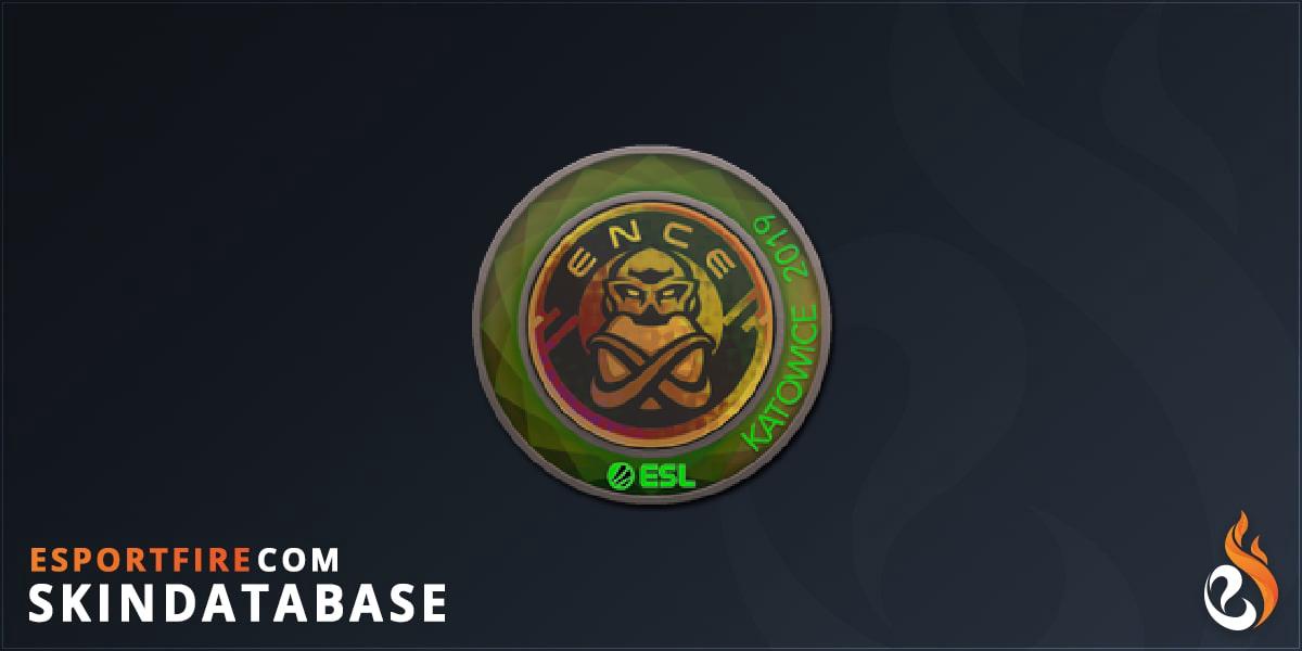 Sticker | ENCE (Holo) | Katowice 2019 - EsportFire.com