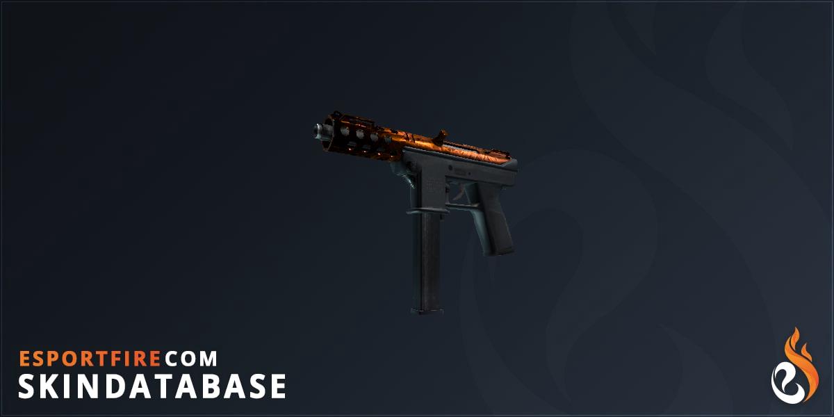 Tec-9 | Red Quartz - EsportFire.com