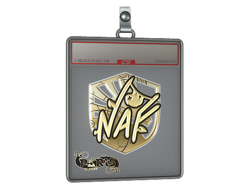 Sticker Slab | NAF (Gold) | Paris 2023 - EsportFire.com