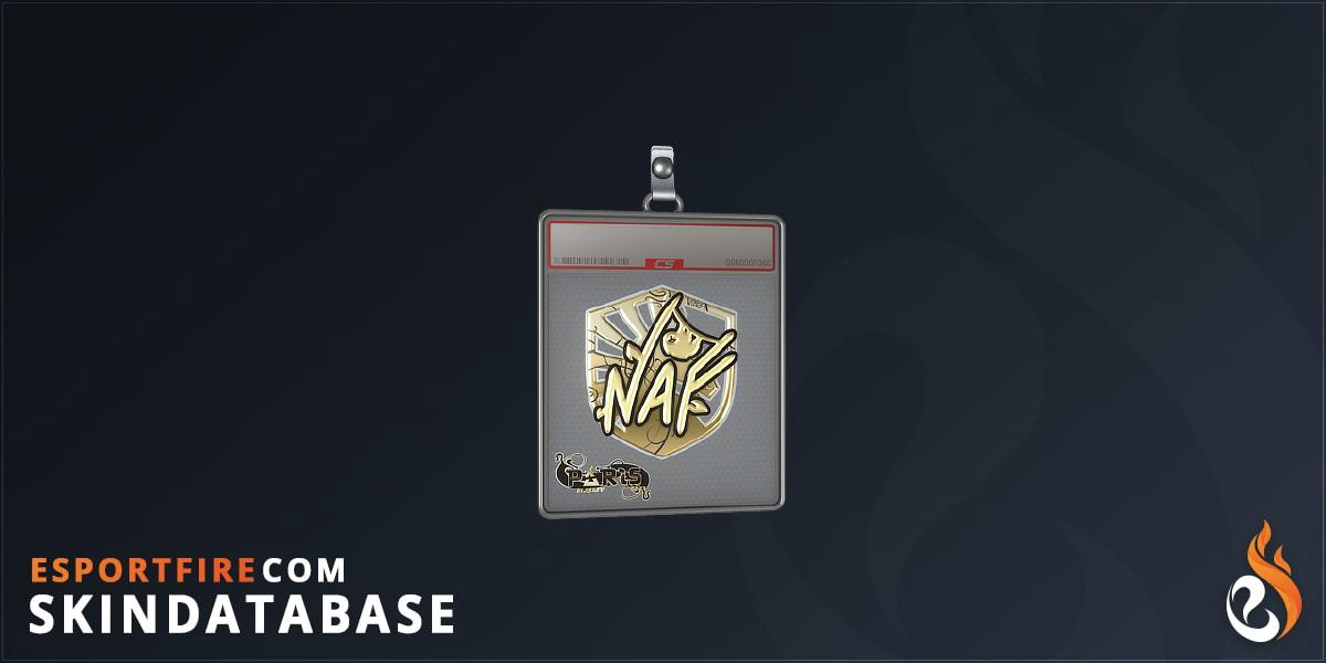 Sticker Slab | NAF (Gold) | Paris 2023 - EsportFire.com