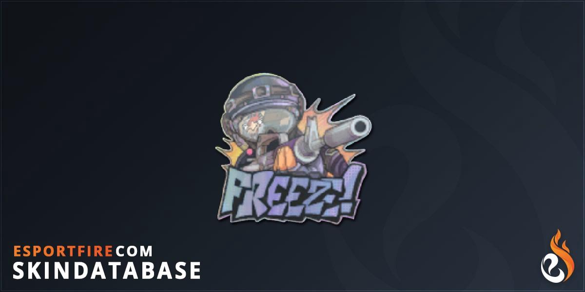 Sticker | Freeze (Lenticular) - EsportFire.com