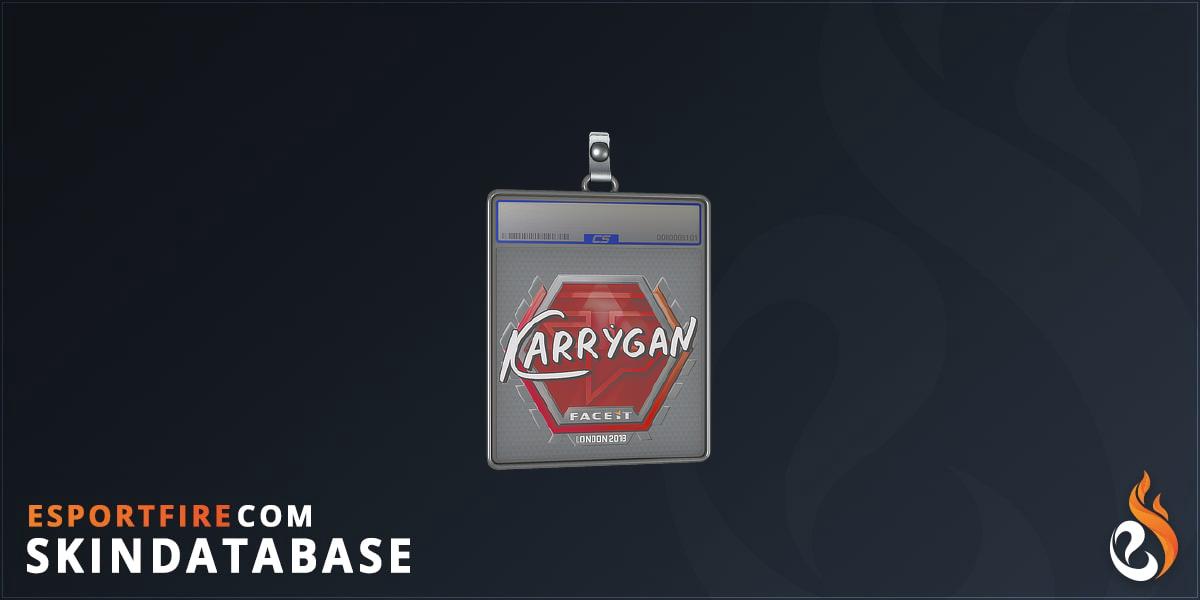 Sticker Slab | karrigan | London 2018 - EsportFire.com