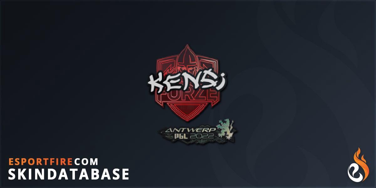 Sticker | KENSi | Antwerp 2022 - EsportFire.com