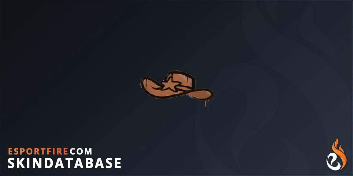 Graffiti | Sheriff (Tiger Orange) - EsportFire.com