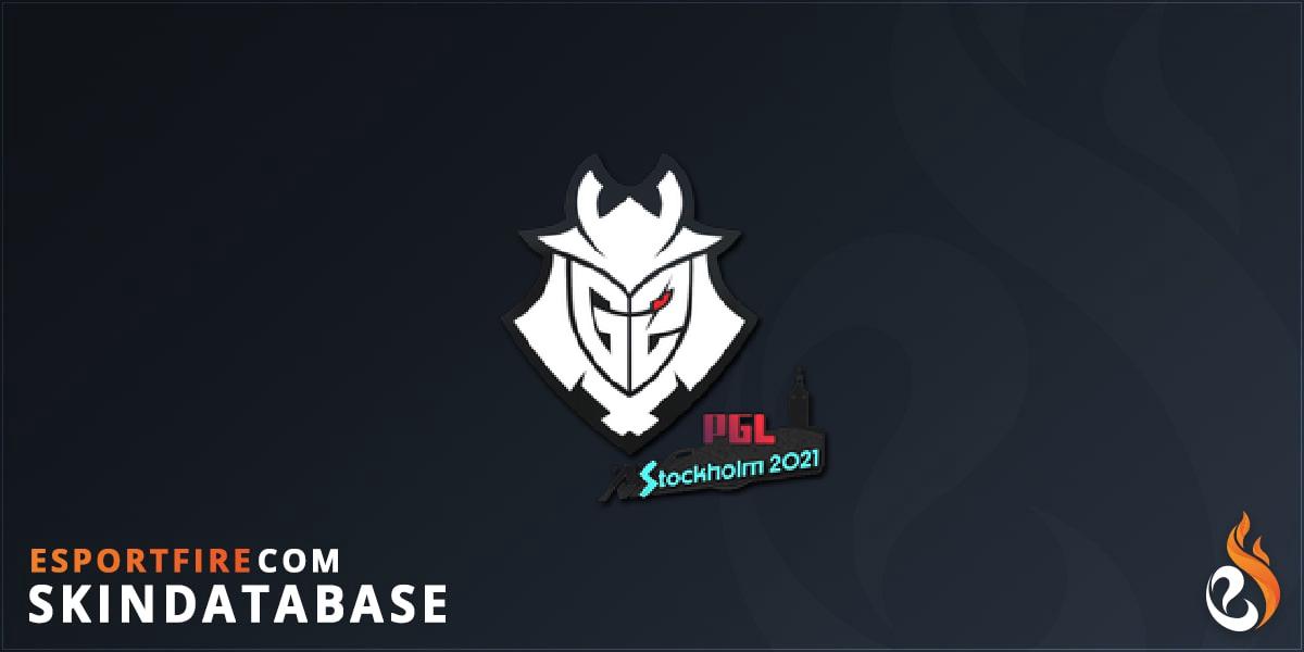 Sticker | G2 Esports | Stockholm 2021 - EsportFire.com