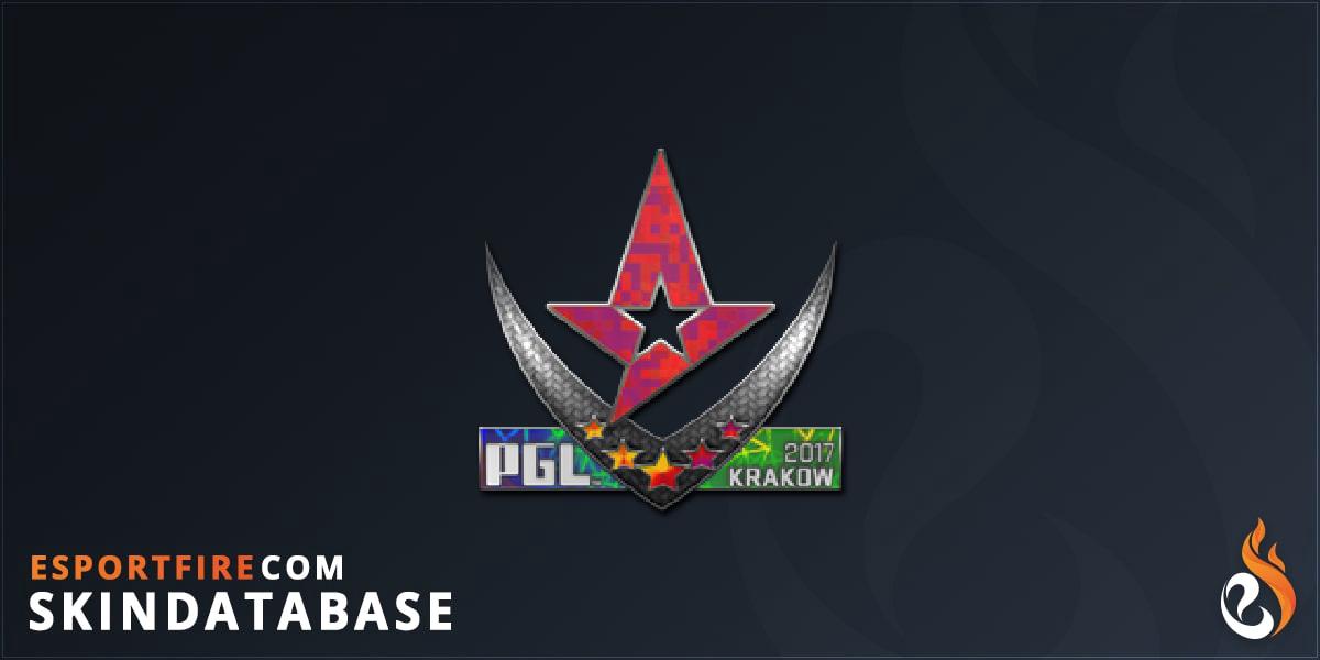Sticker | Astralis (Holo) | Krakow 2017 - EsportFire.com