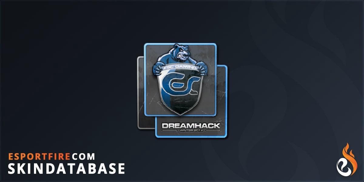 Sticker | ESC Gaming | DreamHack 2014 - EsportFire.com
