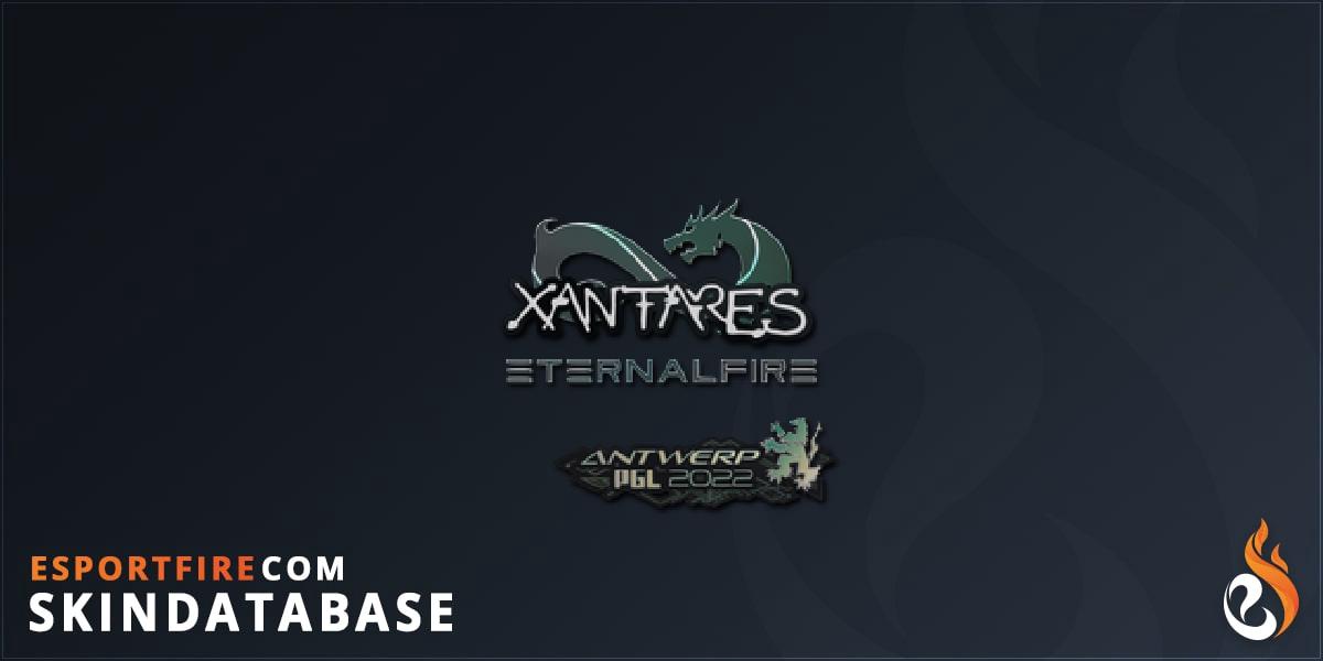 Sticker | XANTARES | Antwerp 2022 - EsportFire.com