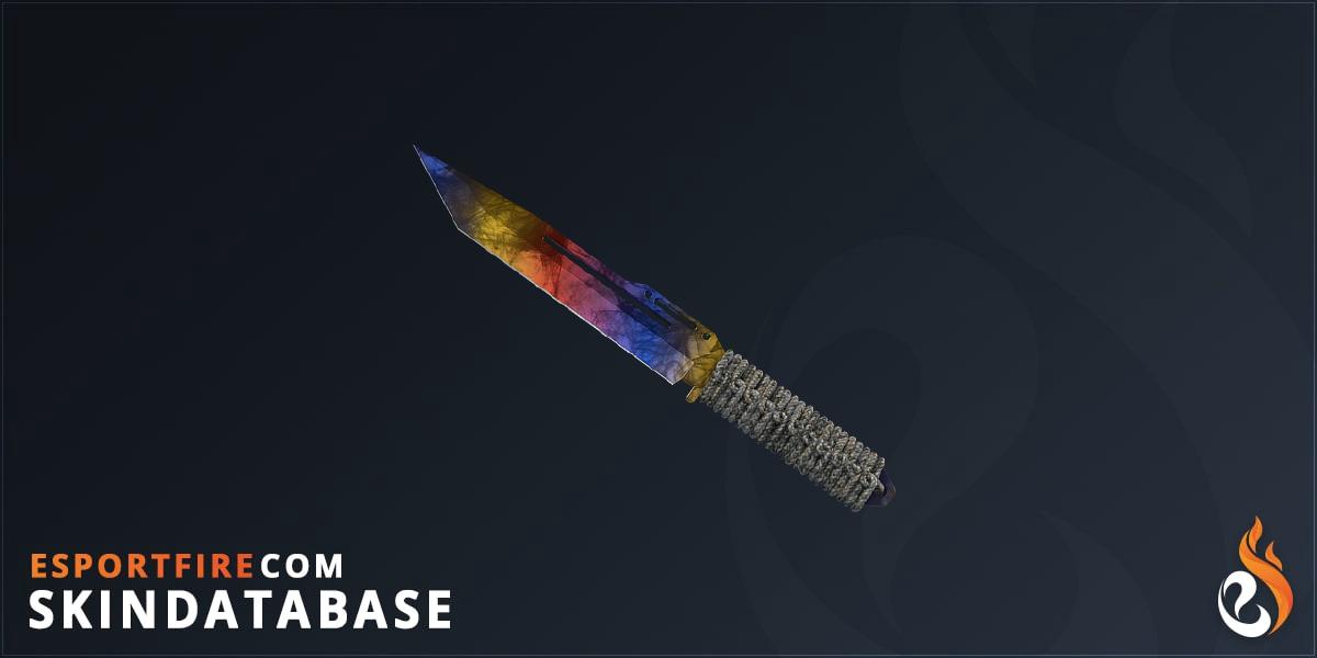 Paracord Knife | Marble Fade - EsportFire.com