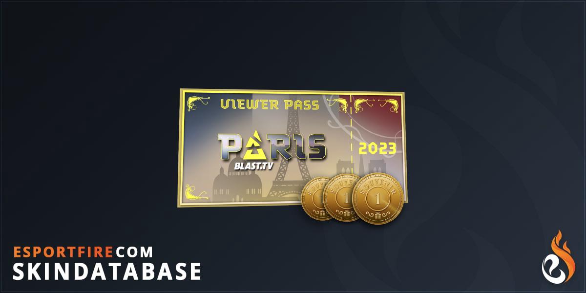 Paris 2023 Viewer Pass 3 Souvenir Tokens - EsportFire.com